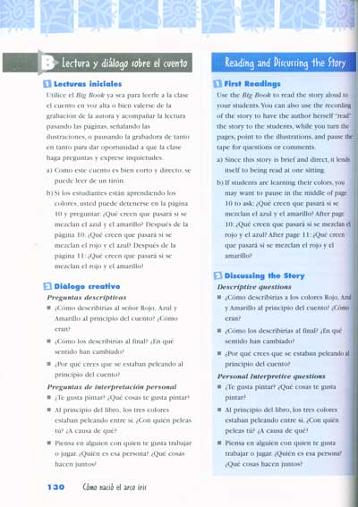 Cuentos para todo el ano Guia del maestro, Del Sol Books